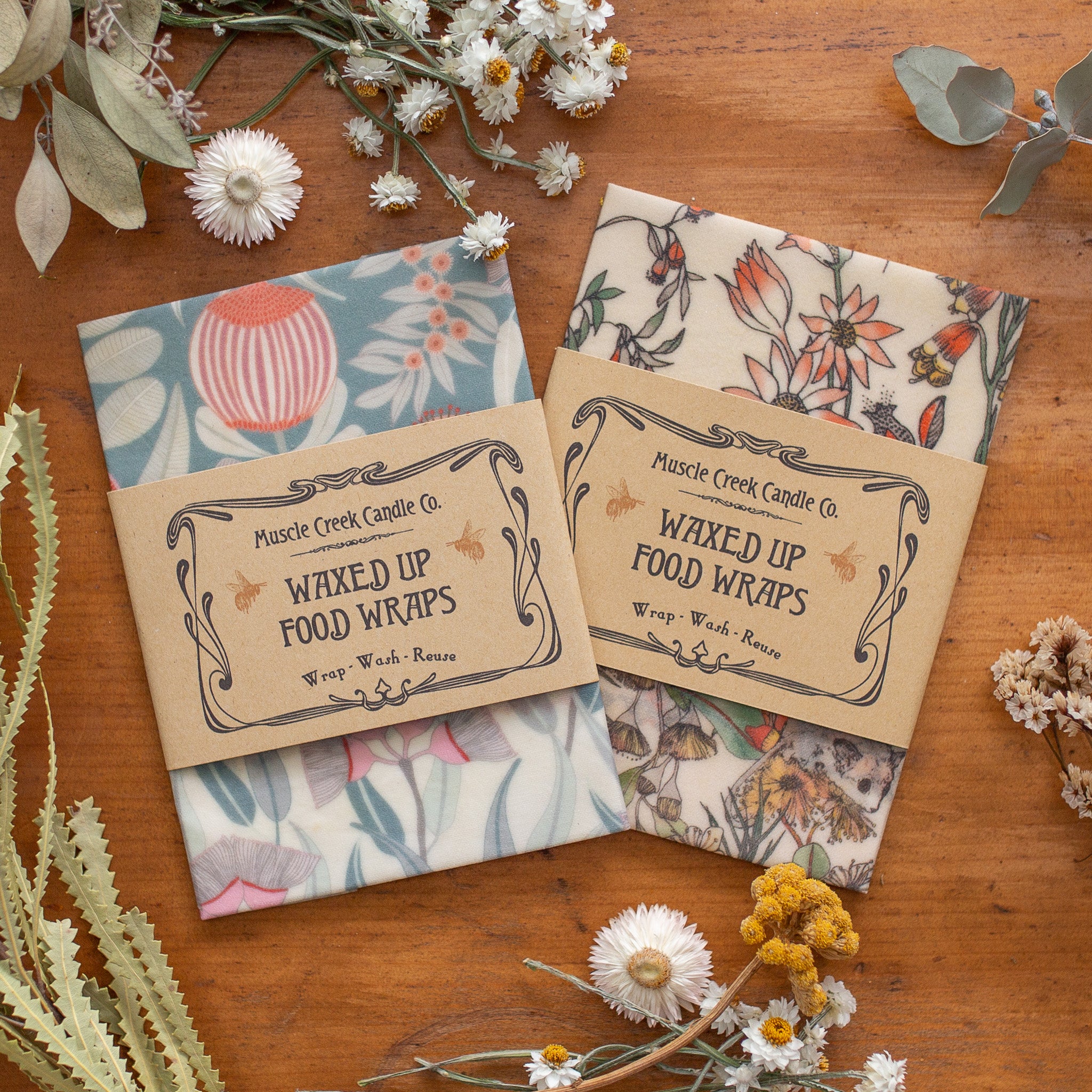 Beeswax Wraps – Muscle Creek Creative