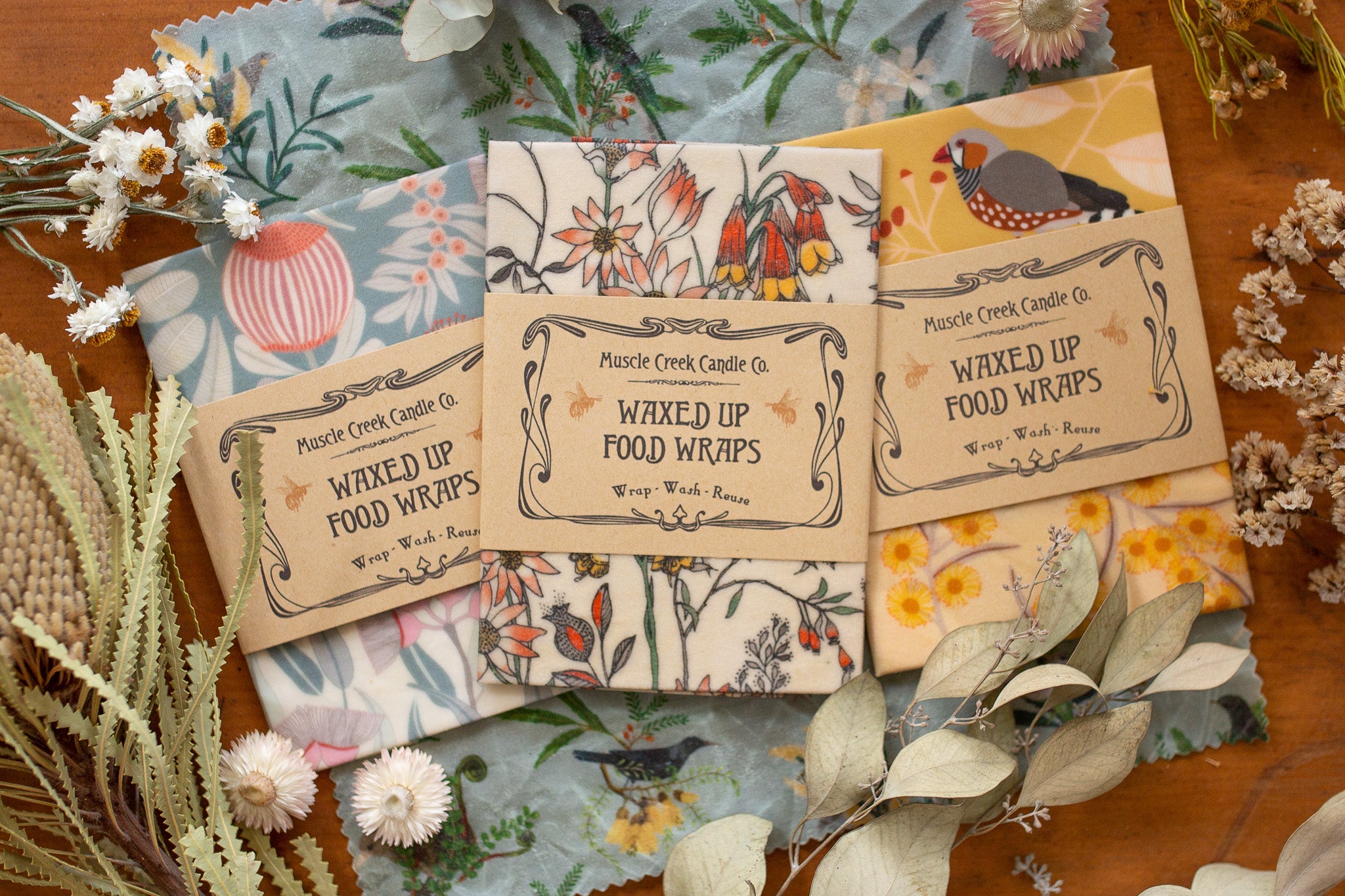 Beeswax Wraps – Muscle Creek Creative