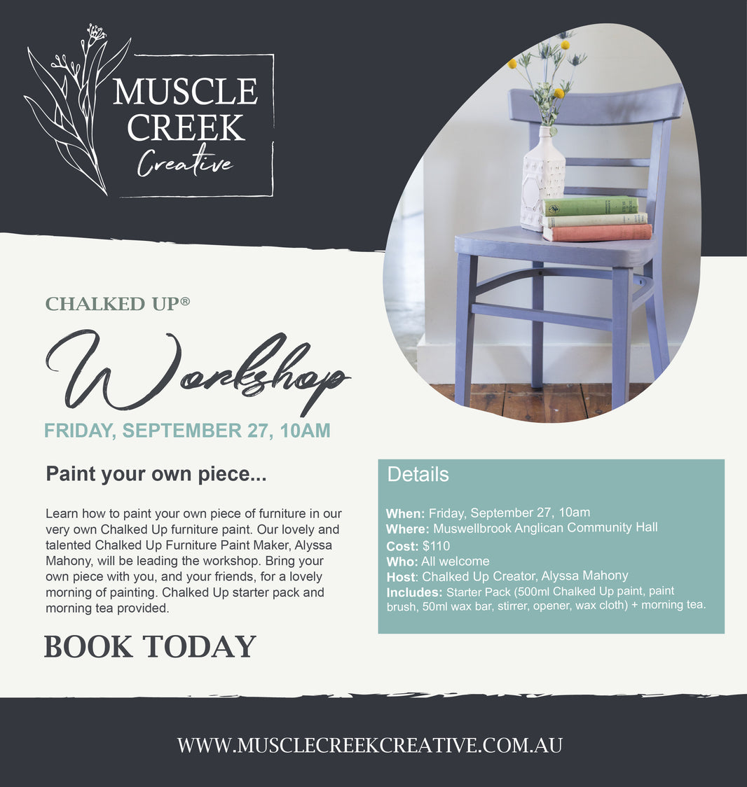 Workshops – Muscle Creek Creative